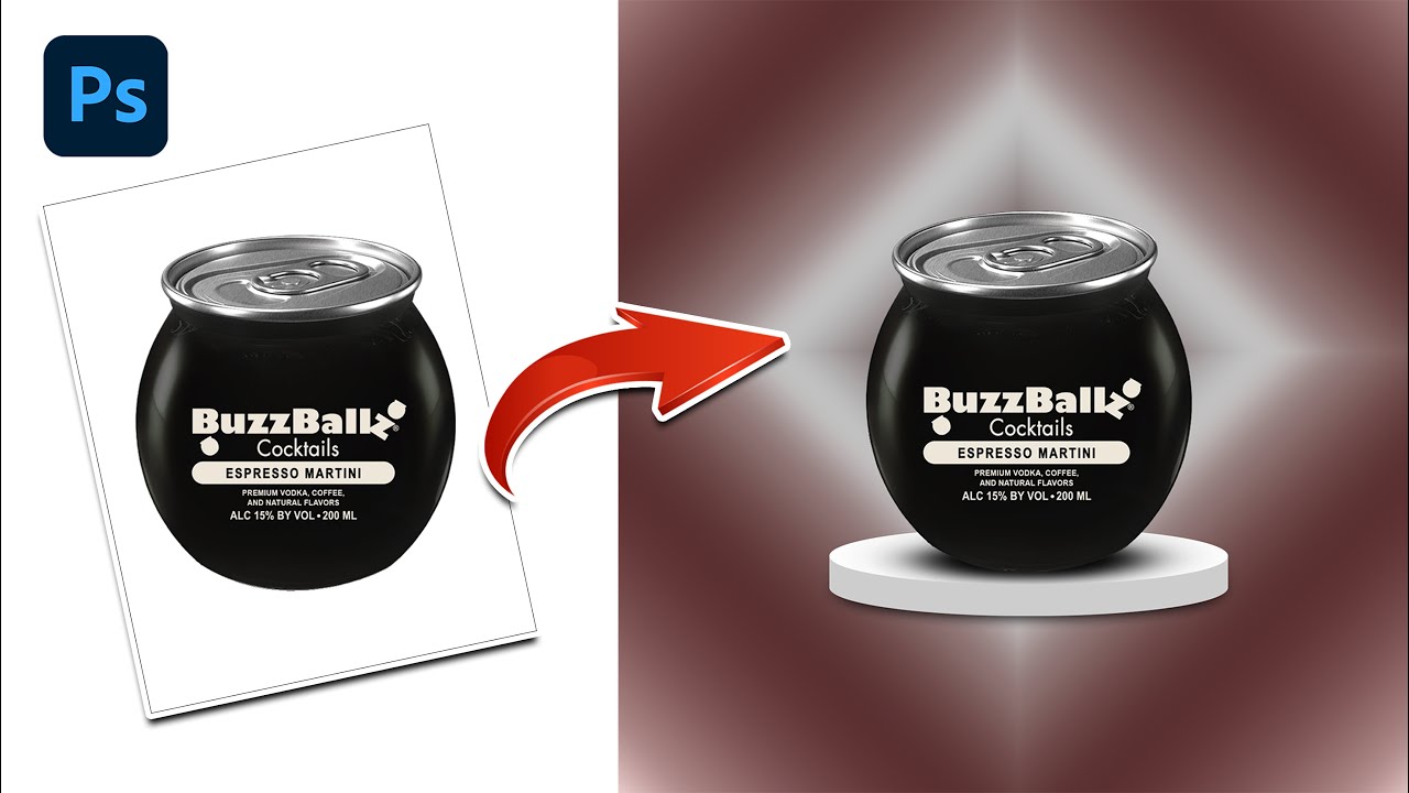How to Create Product Podium and Shadow | Product Manipulation in ...