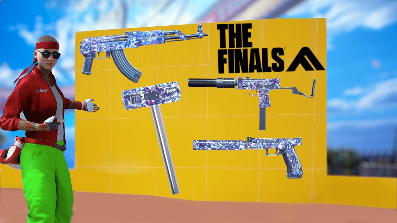 EVERY DIAMOND SKIN IN 1 MATCH! - THE FINALS SEASON 2 - YouTube