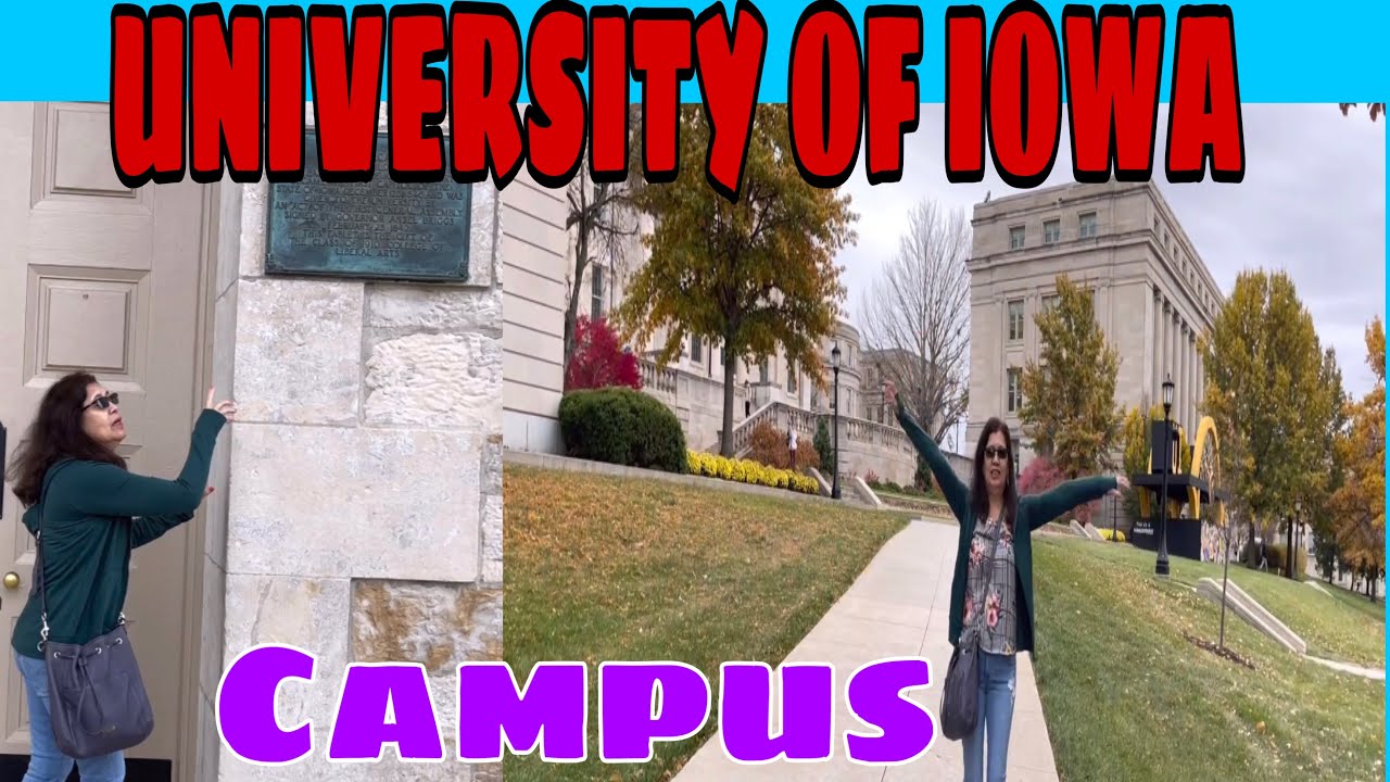 University Of Iowa Campus The Oldest And Largest University In The