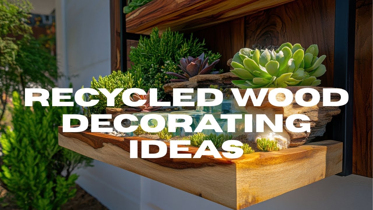 Genius Upcycled Wood Decor Ideas to Transform Your Garden | DIY Rustic ...