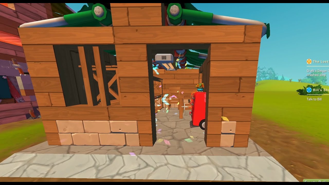 Scrap Mechanic Crashlander Playthru, Build a House - YouTube