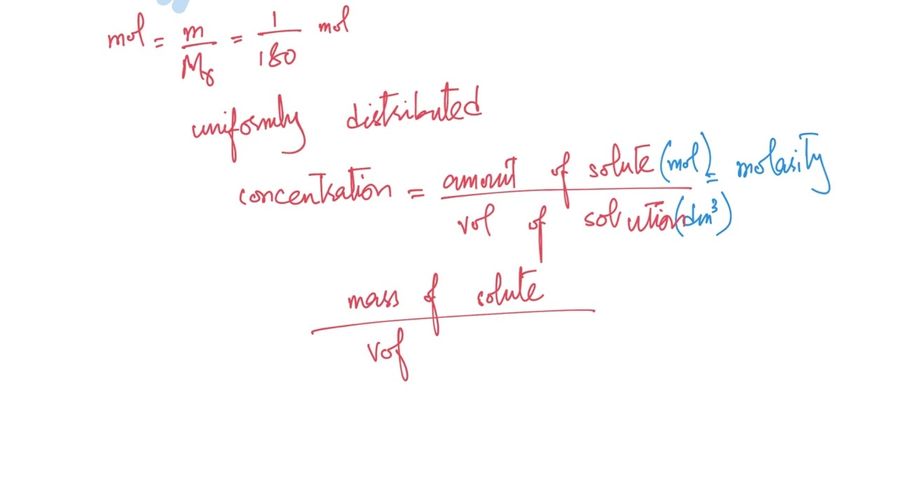 Solutions and Concentration Concept | O level and IGCSE | Chemistry ...