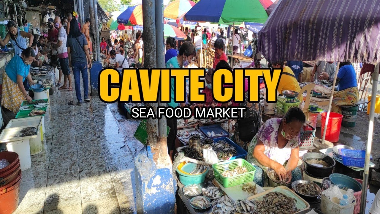 CAVITE CITY SEA FOOD MARKET - YouTube