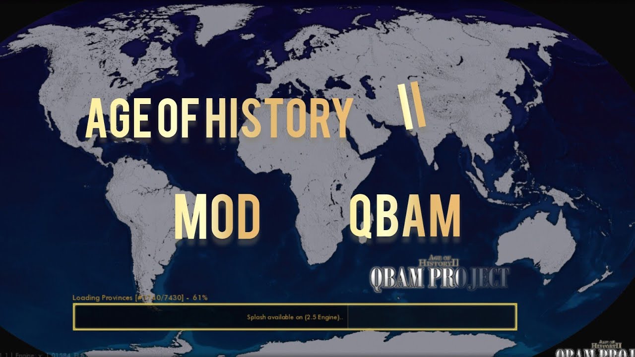 Age Of History II QBAM Mod - YouTube