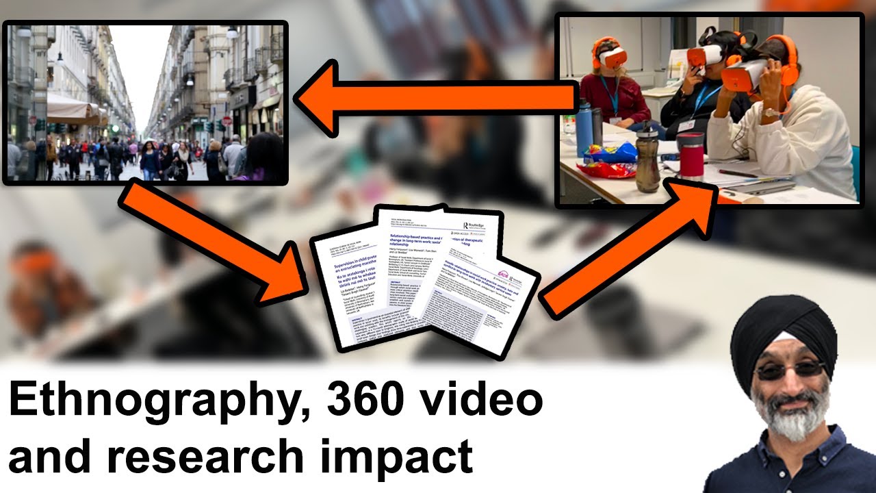 Ethnography, 360 video and research impact - YouTube