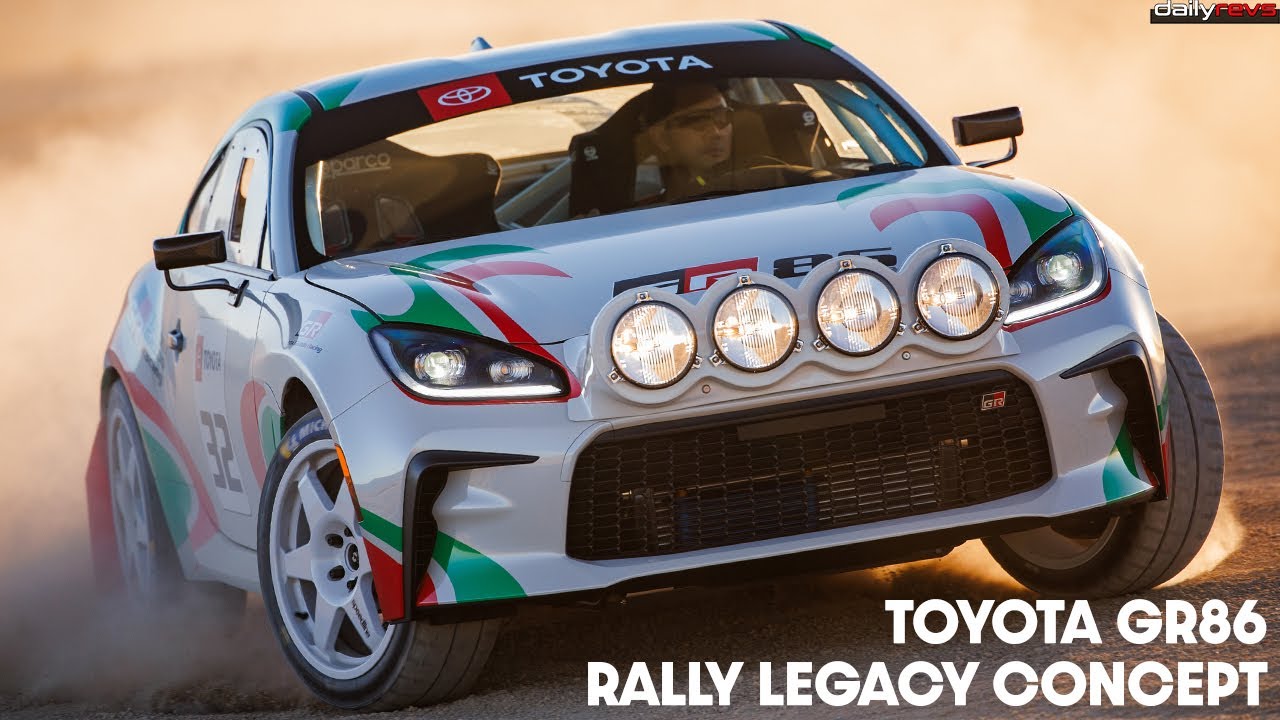 Toyota GR86 Rally Legacy Concept | GR86 with Performance Package ...