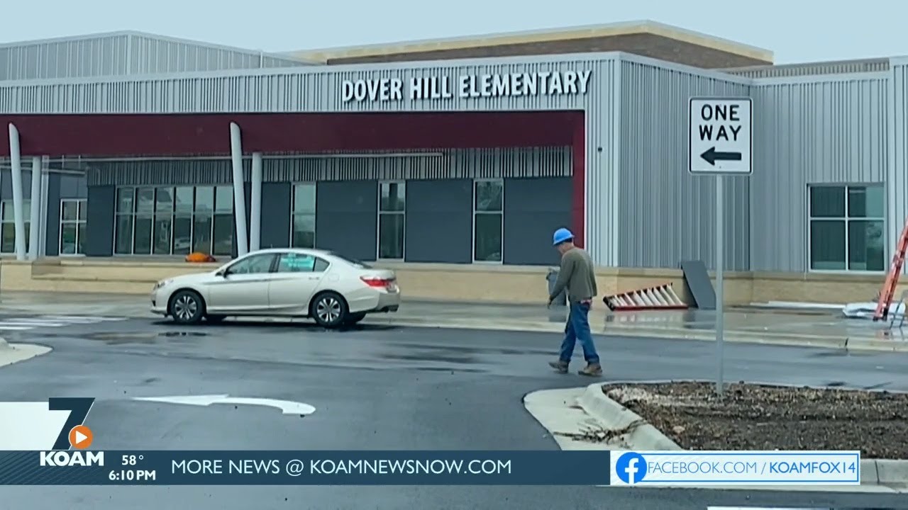 Joplin schools prepare for grand opening of Dover Hill Elementary - YouTube