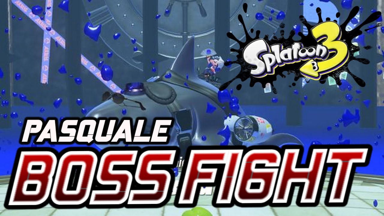 PASQUALE le génie du squale - BOSS FIGHT - GAMEPLAY FR - SPLATOON 3 ...