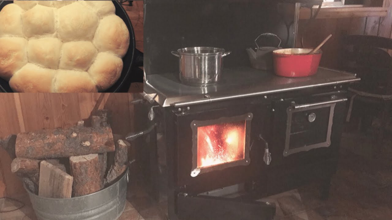 WOOD COOKSTOVE COOKING | dinner rolls || Fowler Family Homestead - YouTube