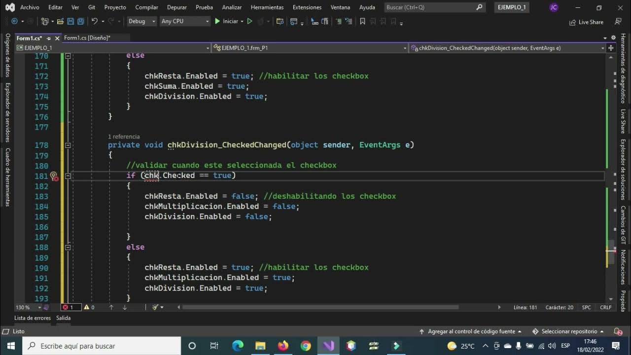 5 Ejemplo 2 En C 2022 Groupbox Y Checkbox Parte Ii Youtube