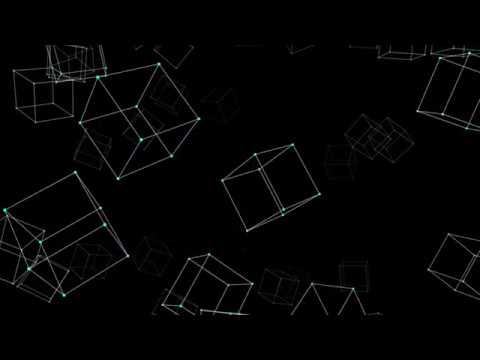 4K FREE VJ FOOTAGE FLYING CUBES BY MORE MOTION - YouTube