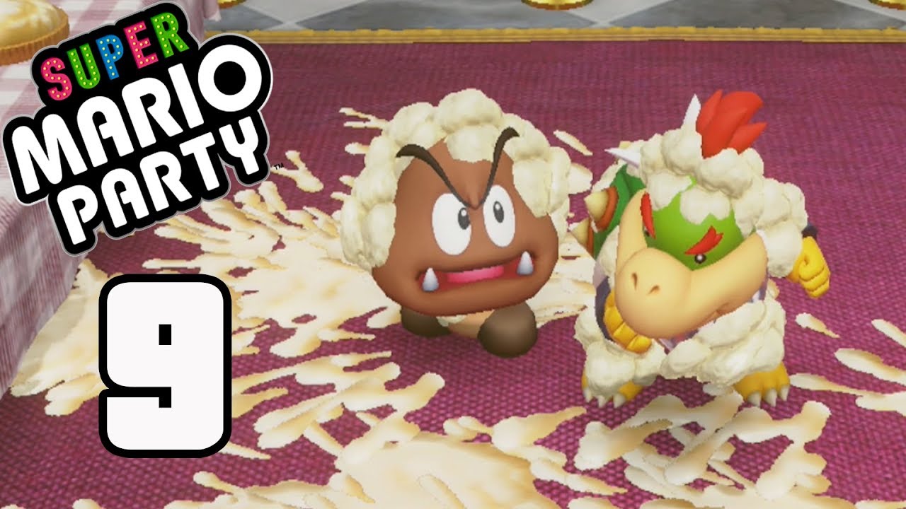 Super Mario Party - Gameplay part 9 - Goomba Minigames(Nintendo Switch ...