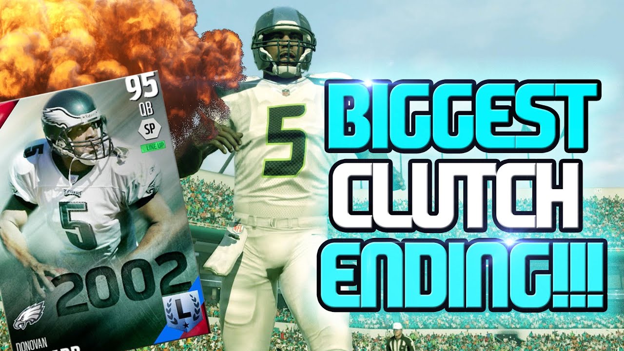 MOST CLUTCH ENDING!? LUCKY INTERCEPTION!! Madden 16 Ultimate Team - YouTube