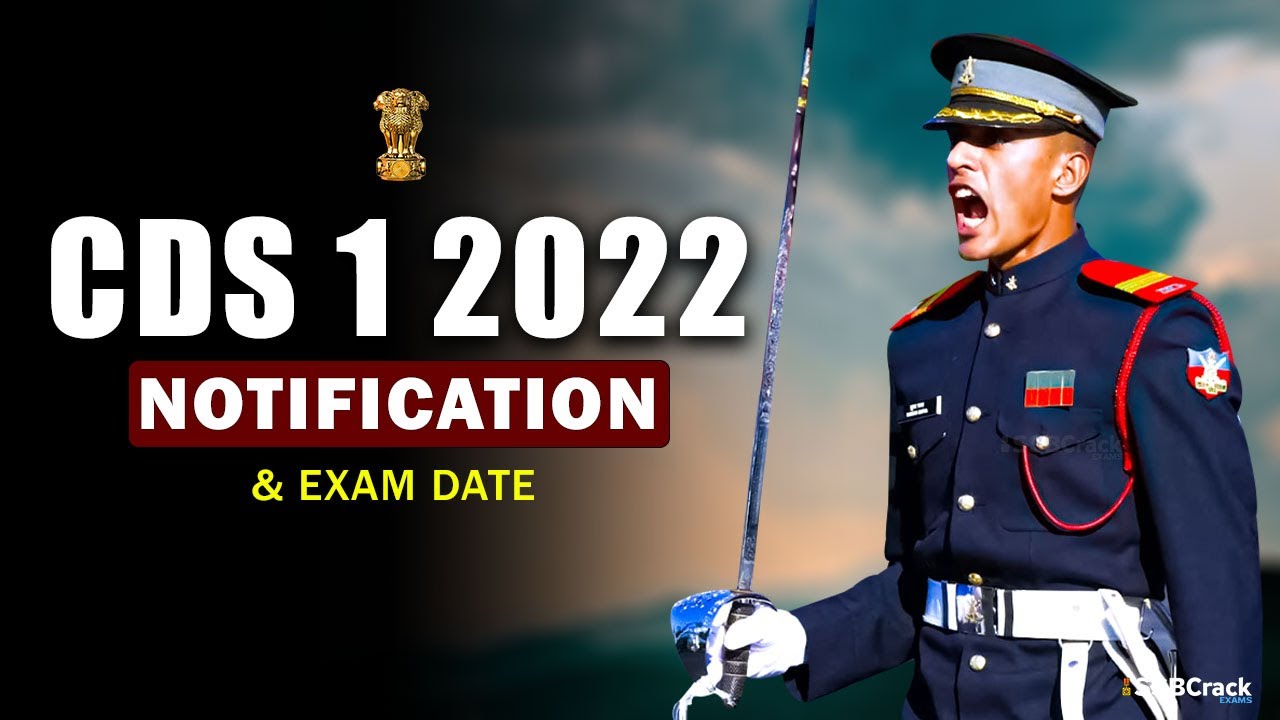 CDS 1 2022 Notification And Exam Date - YouTube