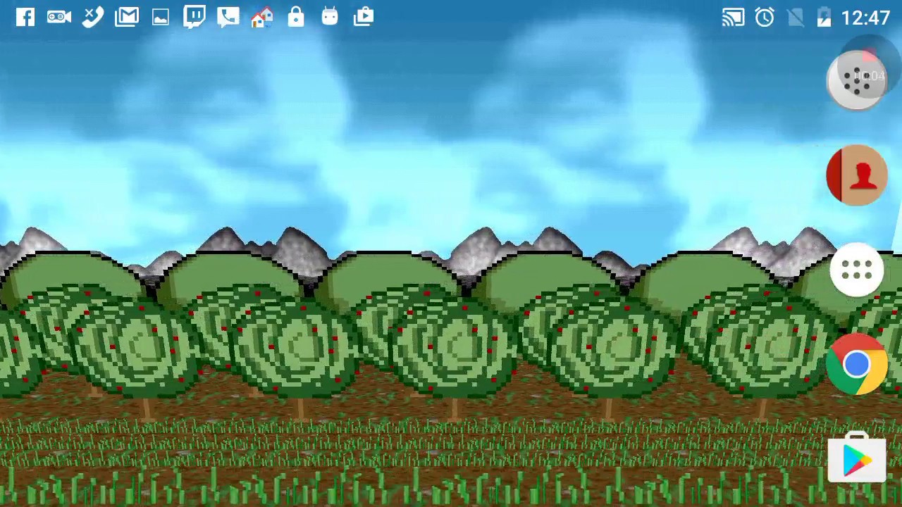 8-Bit Forest Live Wallpaper - YouTube