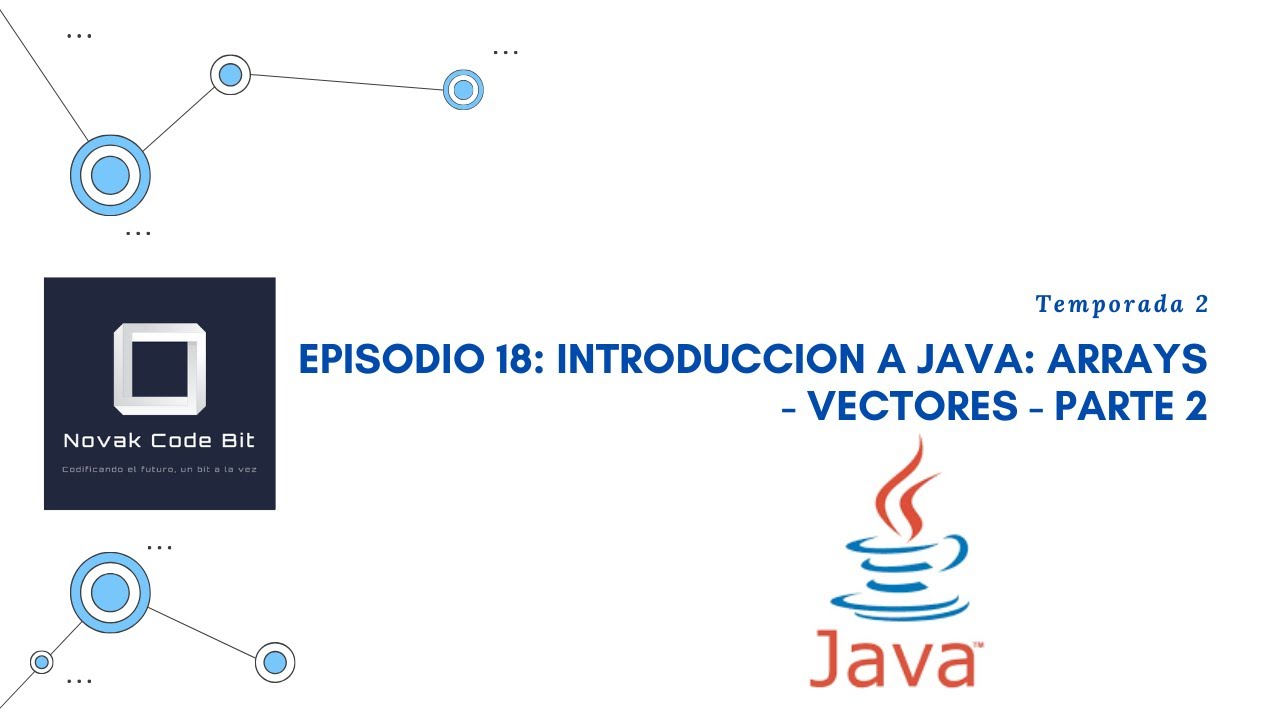 Episodio 18: Introduccion a JAVA: Arrays - Vectores - parte 2 - YouTube