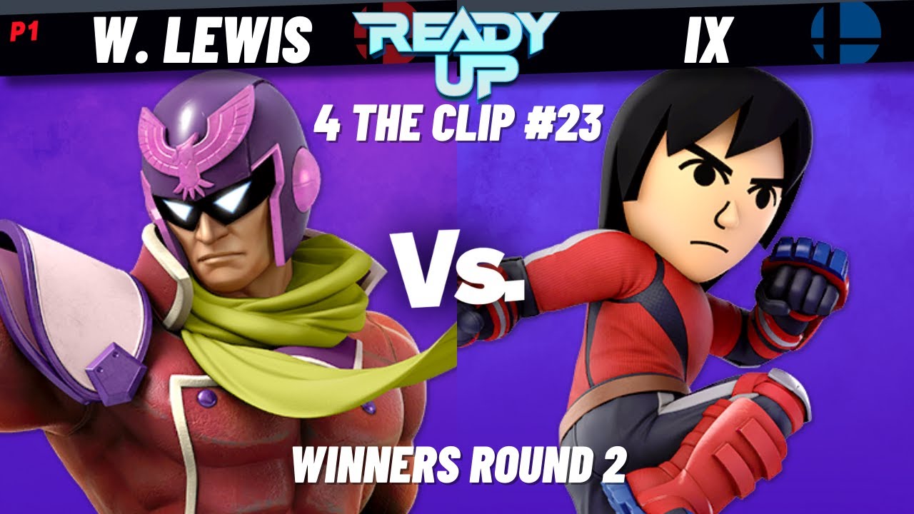 Winners Round 2 - W. Lewis (Captain Falcon) Vs. IX (Mii Brawler) | 4 ...