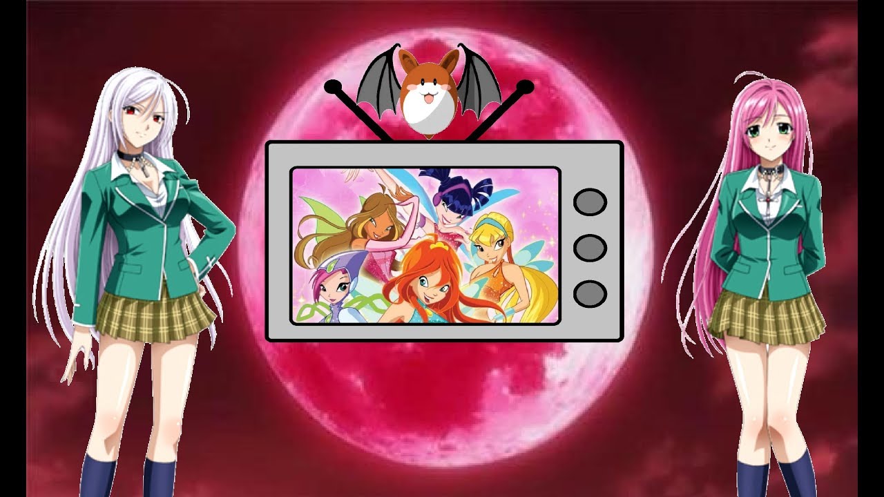 Rosario+Vampire intro with Winx Club theme - YouTube