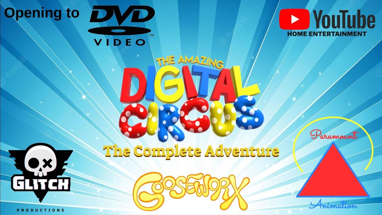 Opening to The Amazing Digital Circus: The Complete Adventure 2025 DVD ...