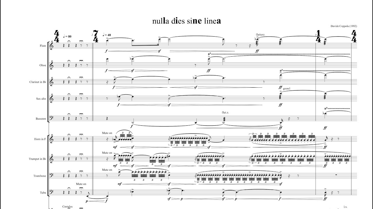 nulla dies sine linea - YouTube