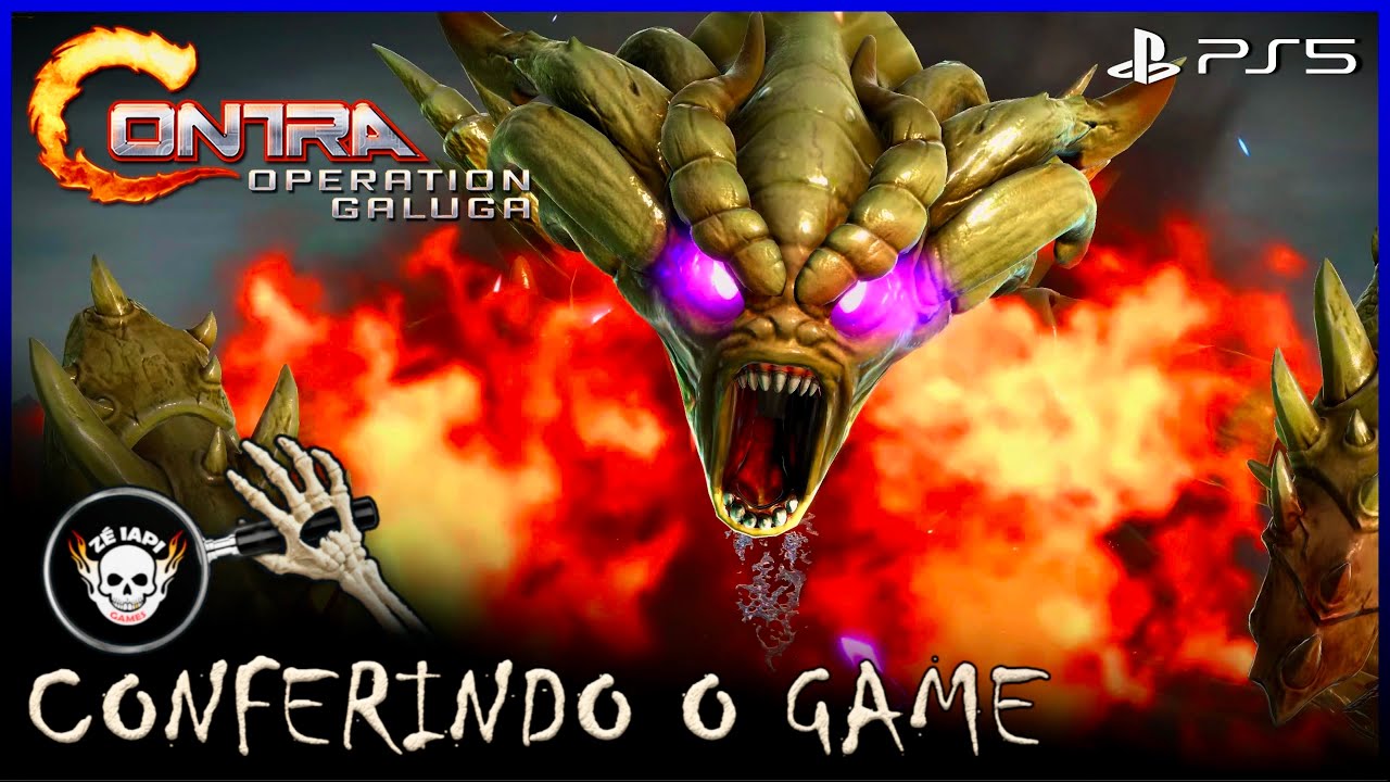 CONTRA - Operation Galuga | Conferindo o Game Versão de Playstation 5 ...