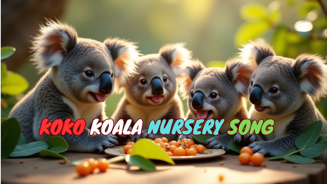 KOKO KOALA NURSERY SONG - YouTube