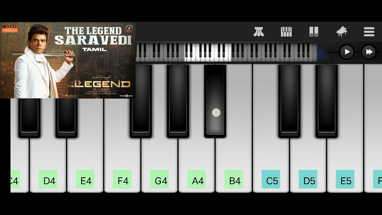Legend|bgm|keyboard|cover|notes| - YouTube