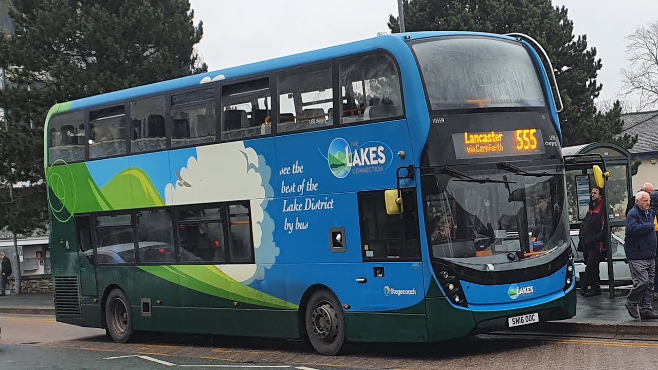 LAKES THRASH: Route 555 | SN16OOC/10559 - Stagecoach North West: ADL ...