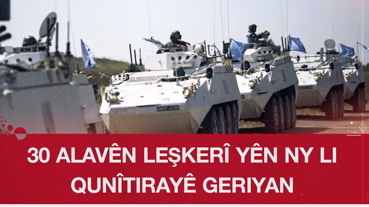 30 alavên leşkerî yên NY li Qunîtirayê geriyan - YouTube