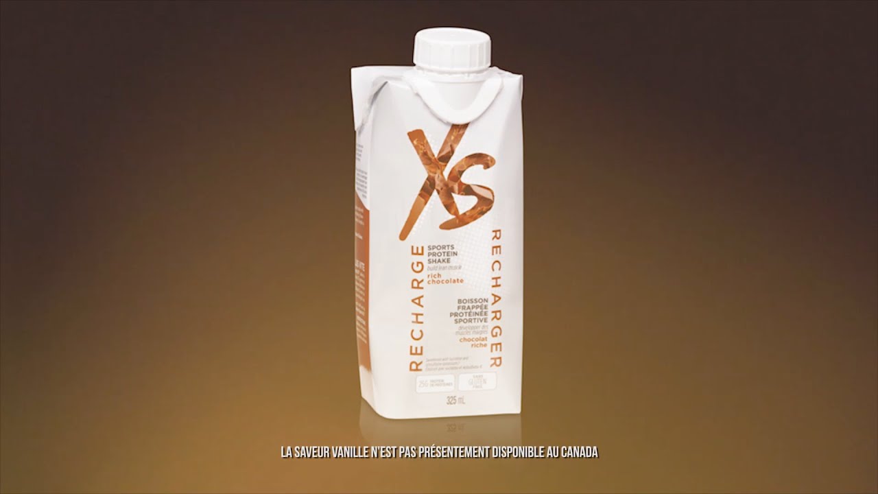 Sports Protein Shake - XS Sports Nutrition (Canada - French) - YouTube