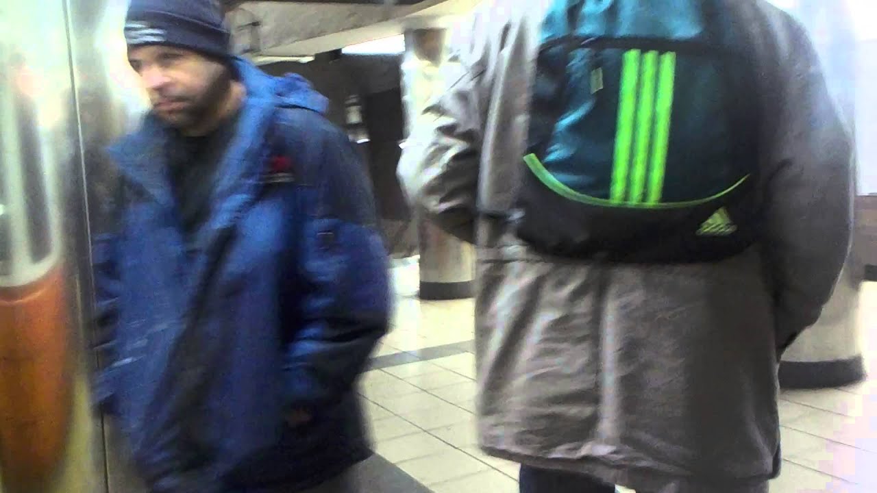 MBTA orange line train ride from State Street to Haymarket - YouTube