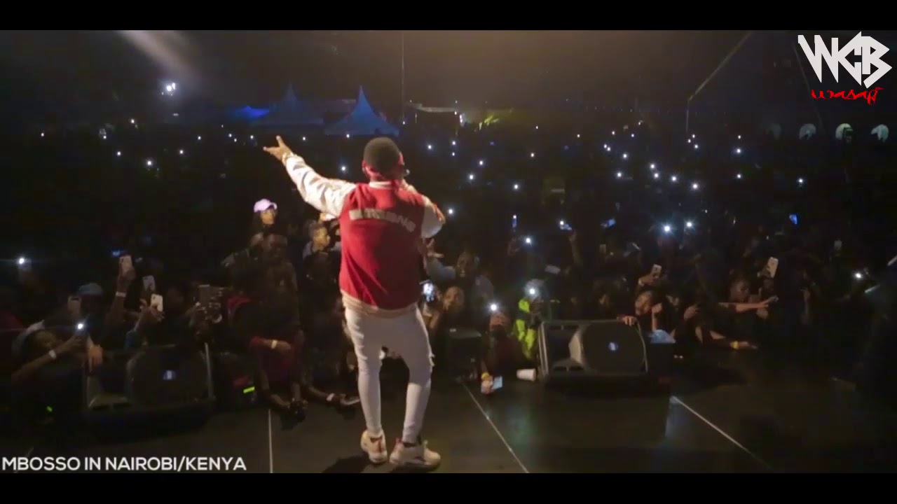 Mbosso live perfomance Nadekezwa Nairobi/kenya - YouTube