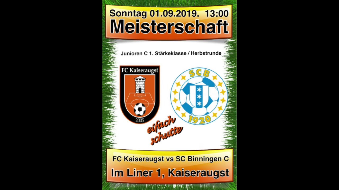 Trailer FC Kaiseraugst vs Binningen - YouTube