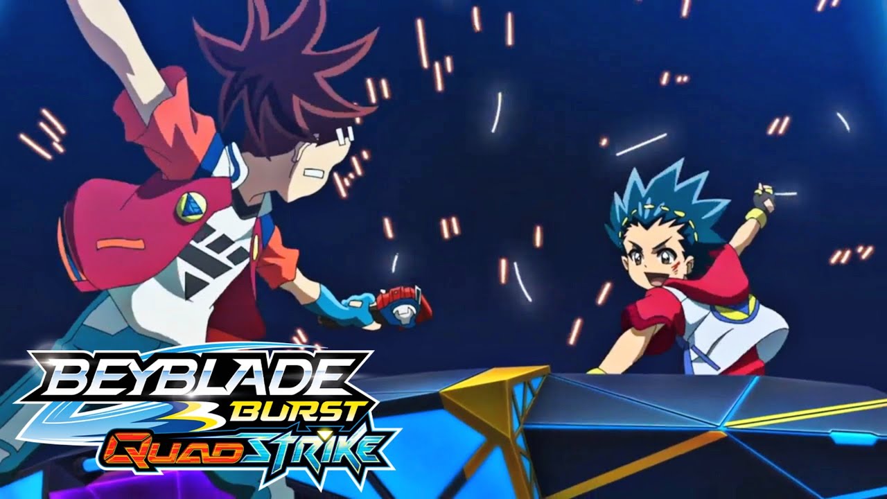 VALT VS AIGER | EP 20 BEYBLADE BURST QUAD STRIKE - YouTube