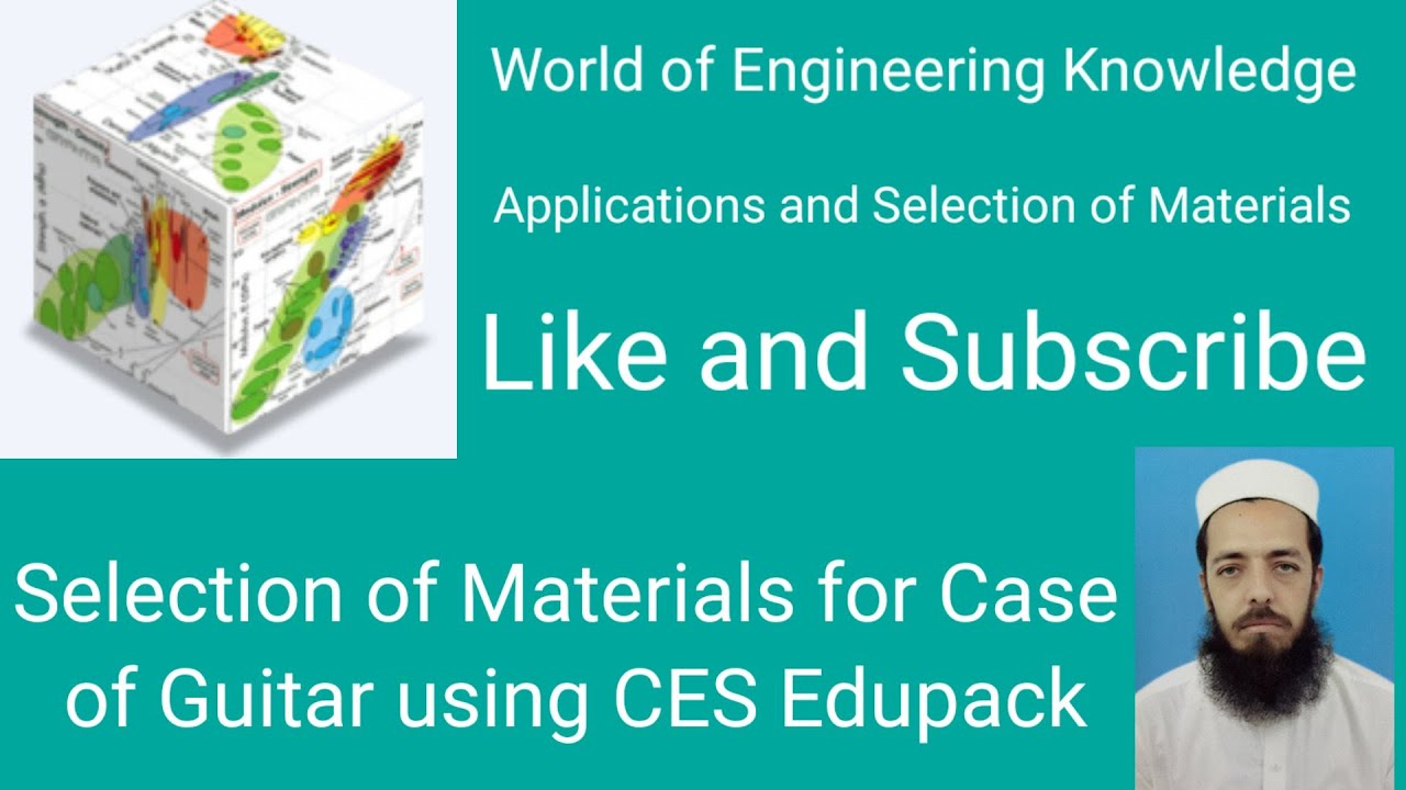 Lecture 9 Part 3 Selection of Materials for Case of Guitar using CES ...