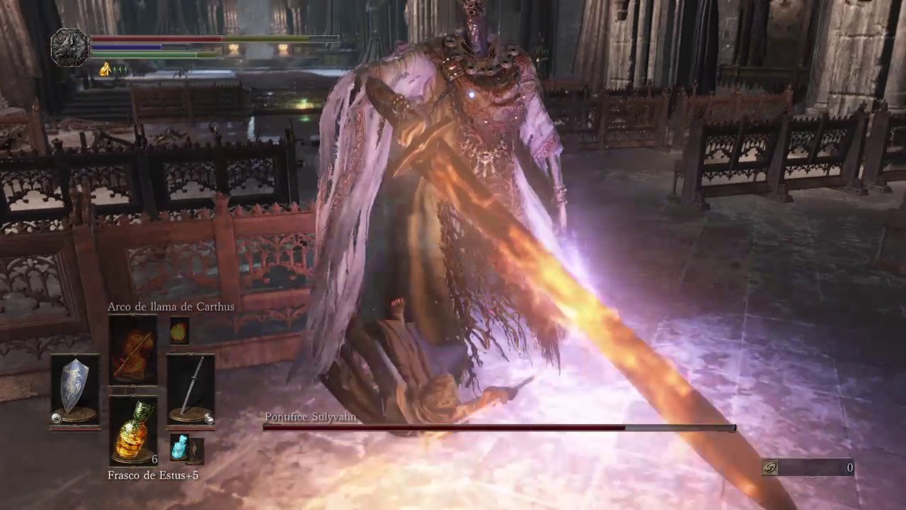 DARK SOULS™ III - Pontífice Sulyvahn - YouTube