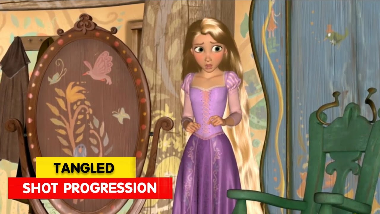 Tangled | Rapunzel Shot Progression | Animation Breakdowns | 3D Animation Internships - YouTube