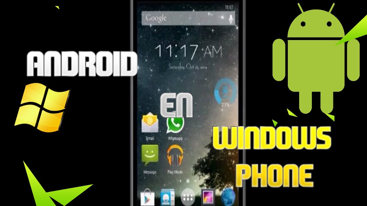Instalar android en windows phone 8.1 \\ Es POSIBLE?? - YouTube