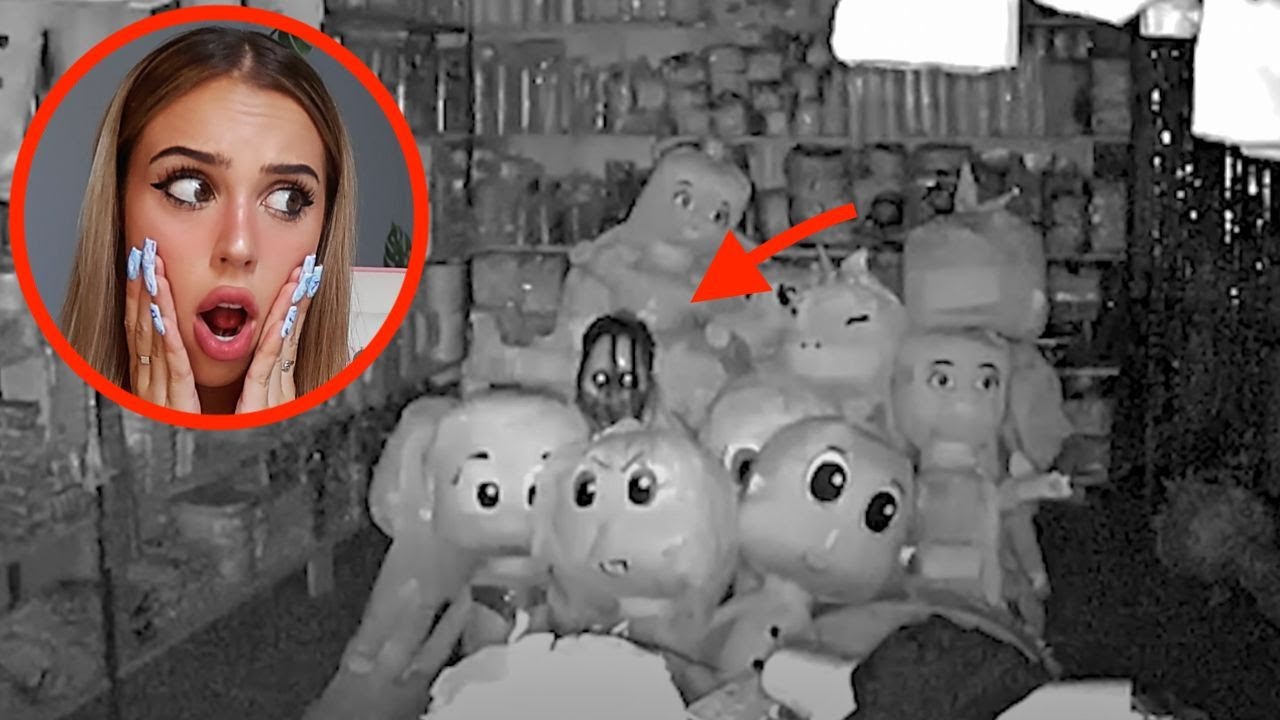 he LIVES in a HAUNTED TOY STORE!! *caught on camera* - YouTube