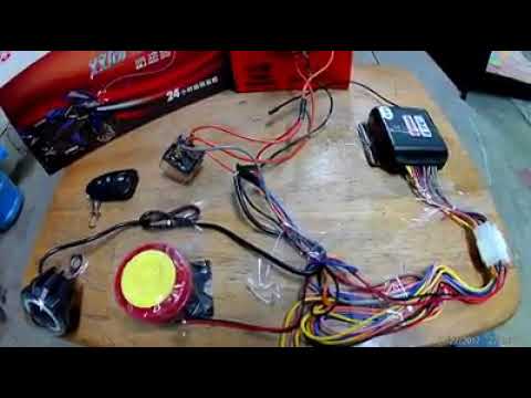 Wiring,,2 way alarm,,tutorial - YouTube