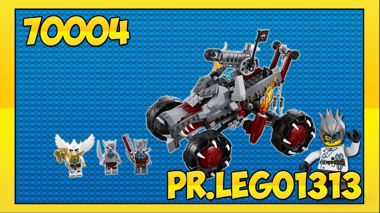 Lego Legends of Chima 70004 Wakz' Wolf Tracker Review - Обзор набора ...