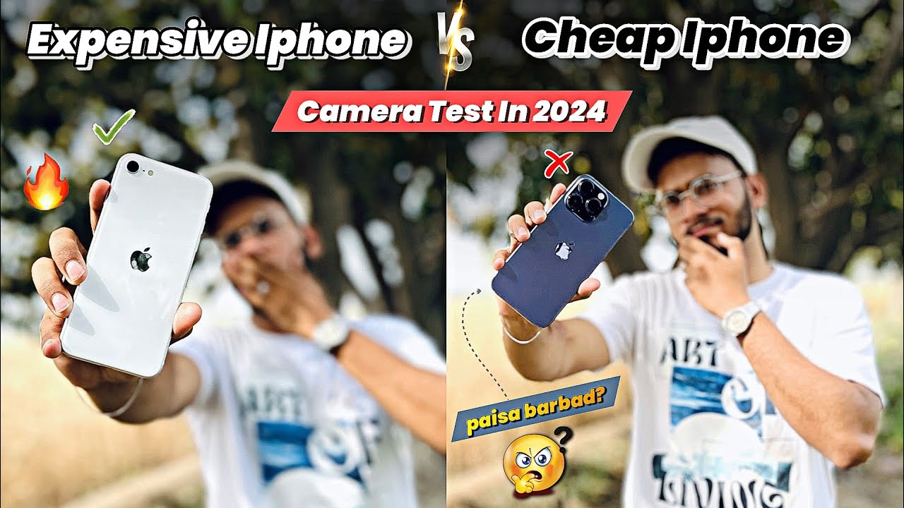 Cheap iPhone 🆚 Expensive iPhone Camera Comparison Test In 2024 - YouTube
