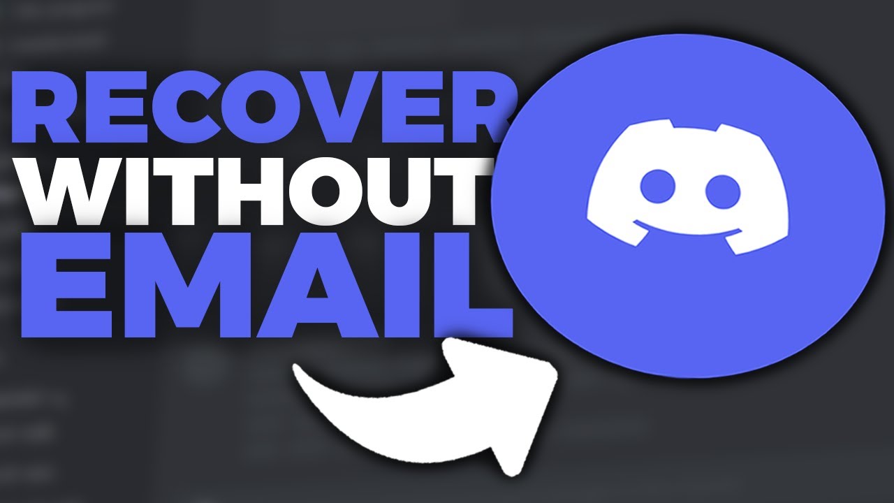 How to Recover Discord Account Without Email - YouTube