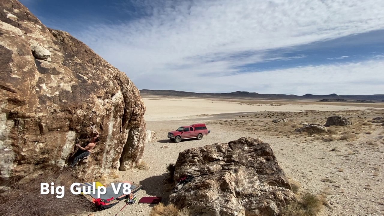Ibex Bouldering the Red Monster - YouTube