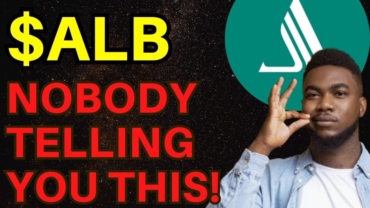 ALB Stock (Albemarle stock) ALB STOCK PREDICTION ALB STOCK analysis ALB ...