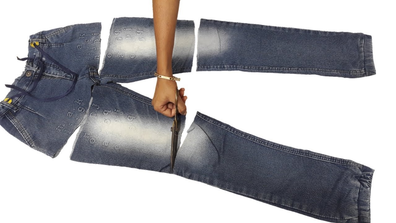 Diy Idea From Jeans // Transformation Idea From Old Cloths // By Simple ...