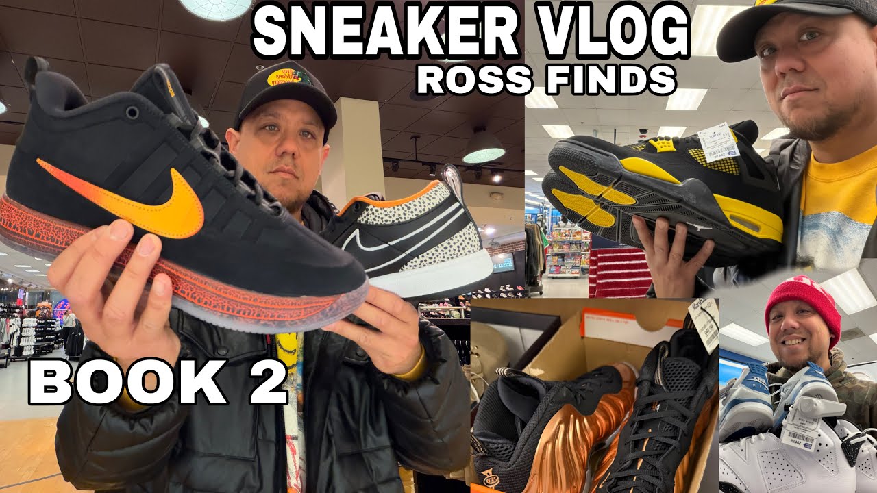 Air Jordan 4's, & 6 Retro's at Ross Dress for Less + New Nike Book 2 ...