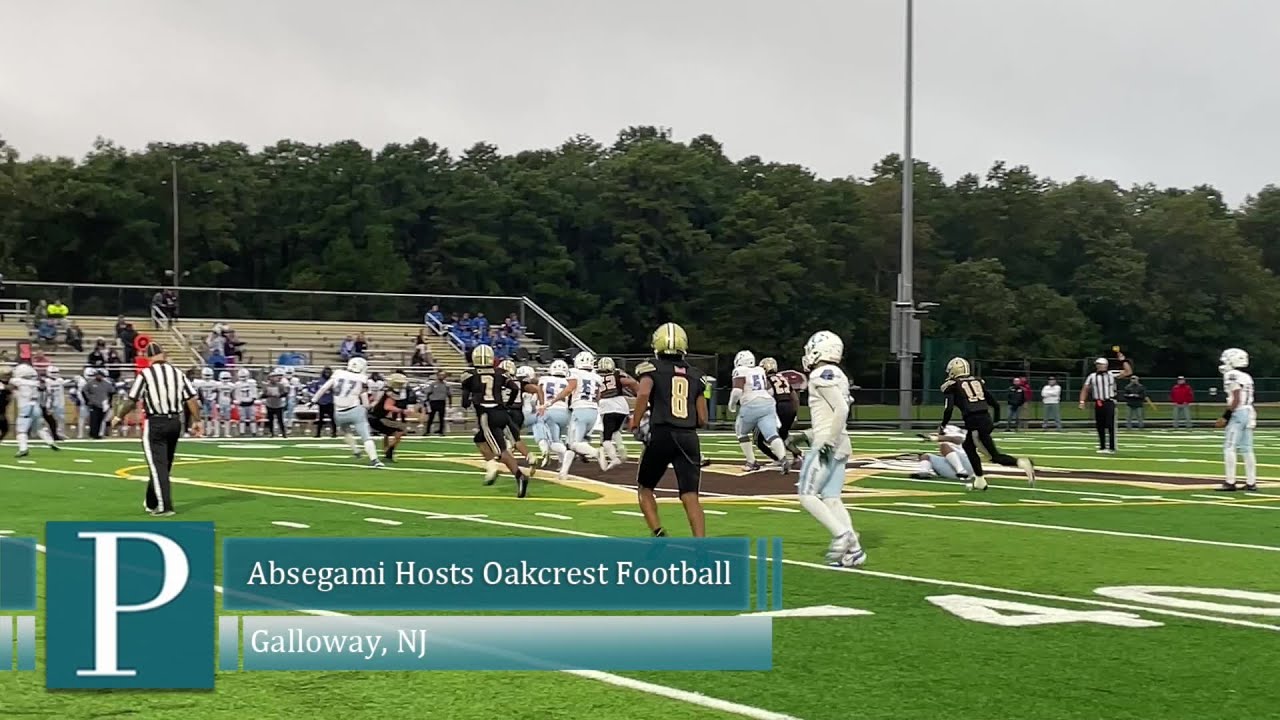 Absegami Hosts Oakcrest High School Football - YouTube