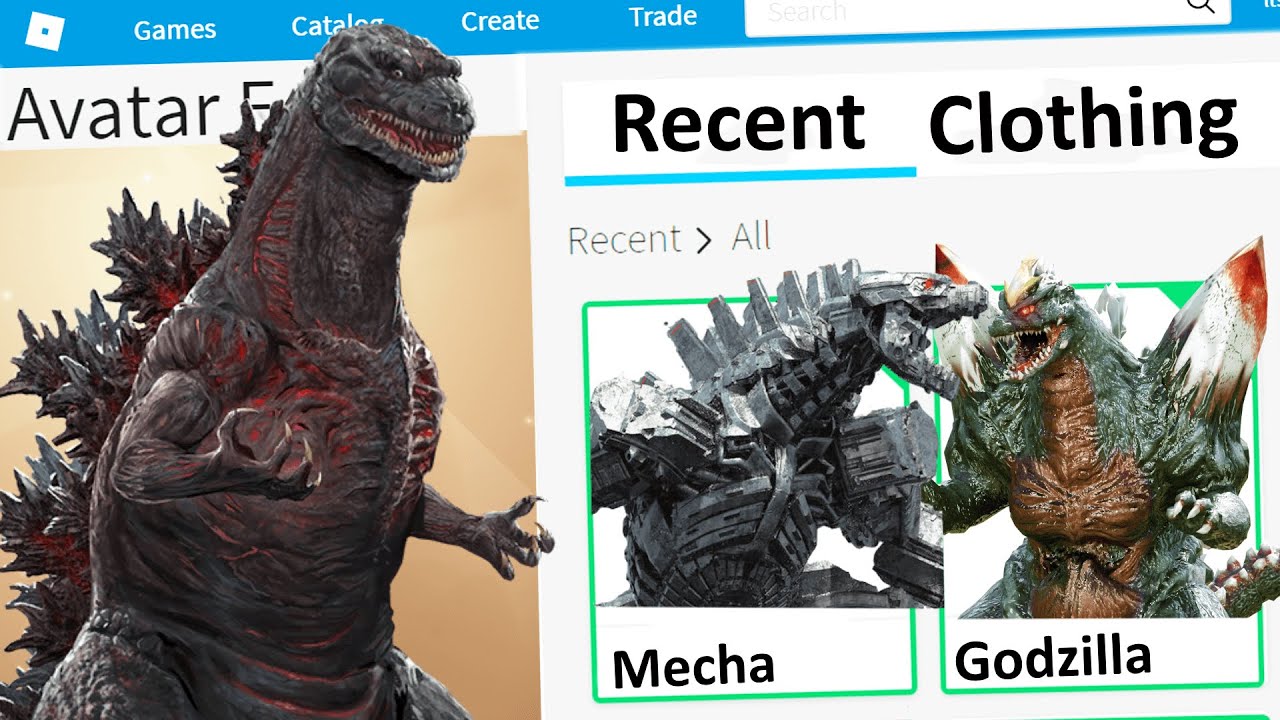 MAKING SHIN GODZILLA vs MECHAGODZILLA vs CURSED GODZILLA a ROBLOX ...