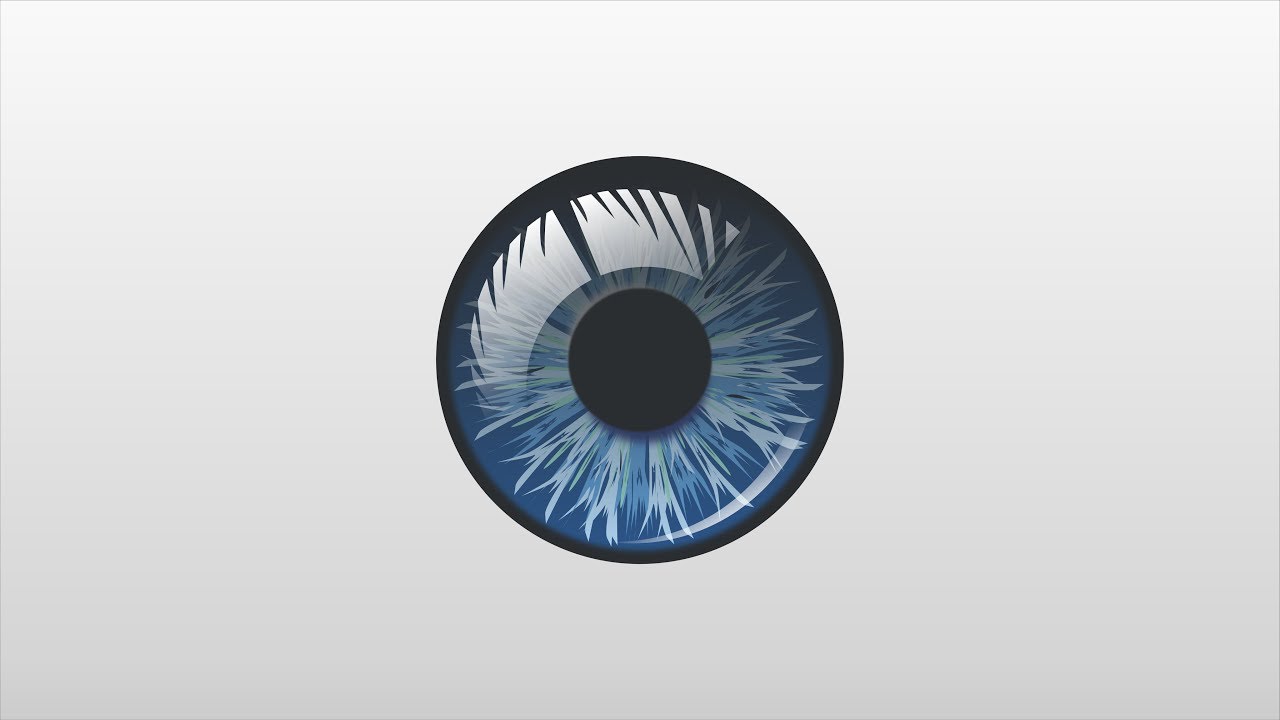 Tutorial Vector Pupil Mata Semi Realistic Di CorelDraw - YouTube